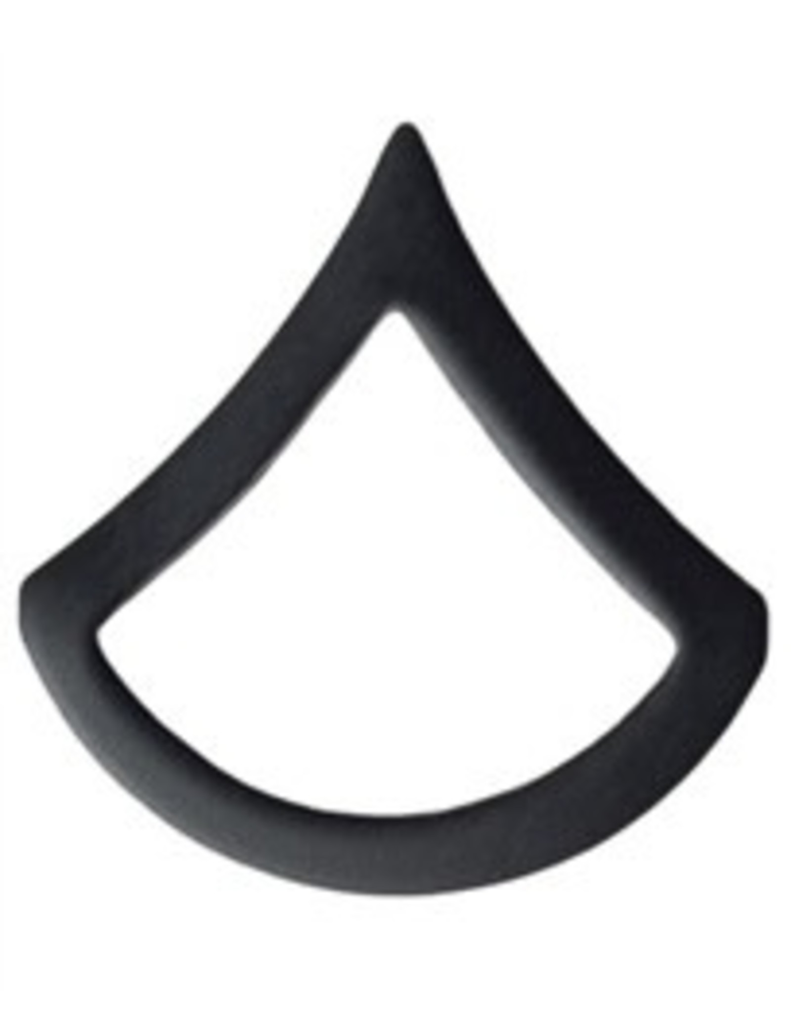 Black Pin On Rank (E3) PFC - Private 1st Class - Military Outlet