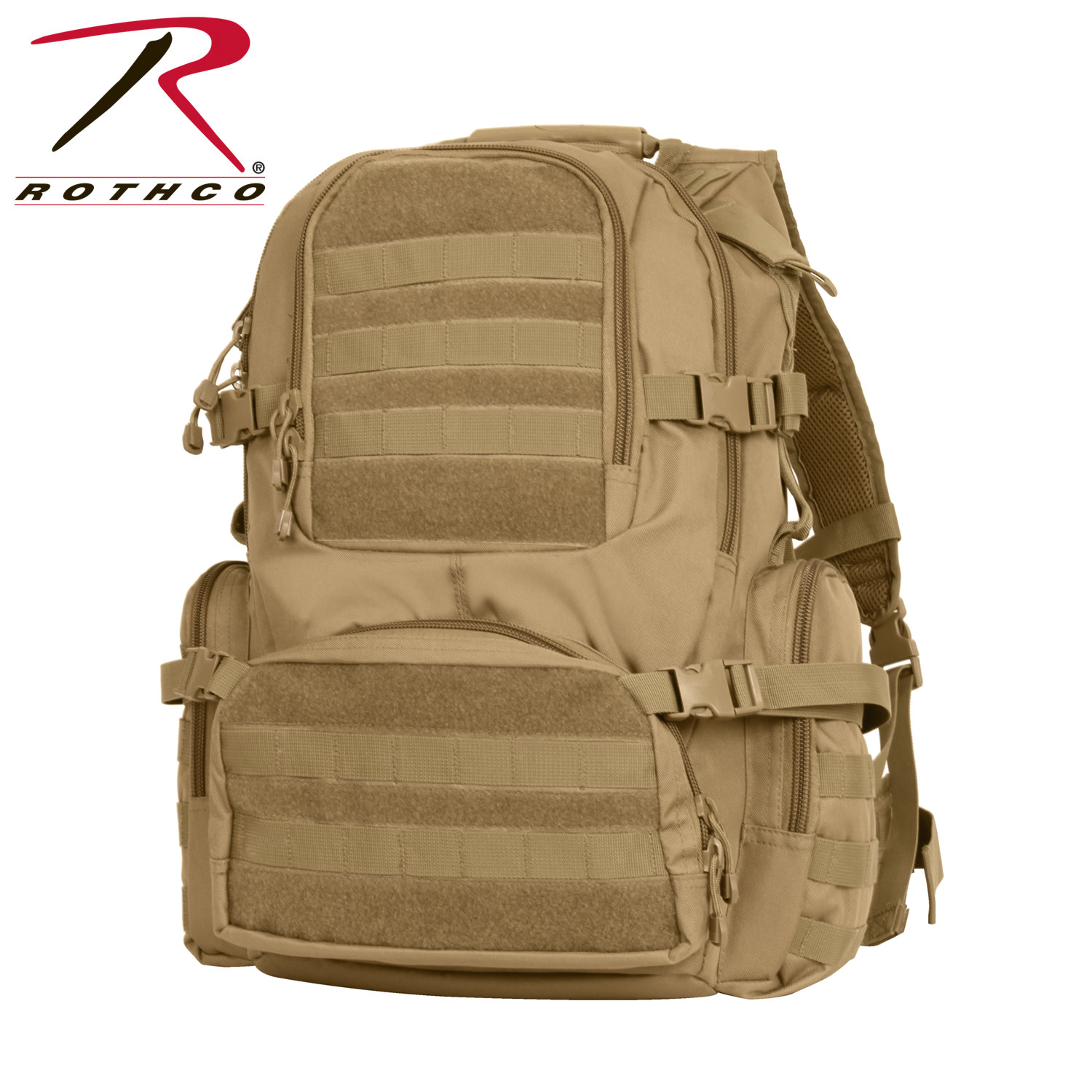 Modular Multi-Chamber Assault Pack Coyote - Military Outlet