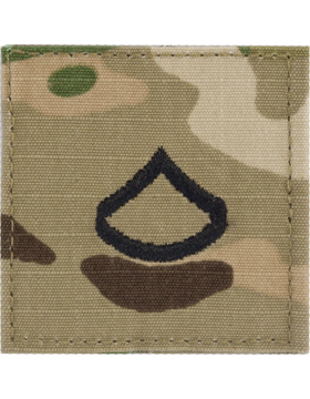 Embroidered Rank W/ Hook - PFC / E3 Private First Class Scorpion ...