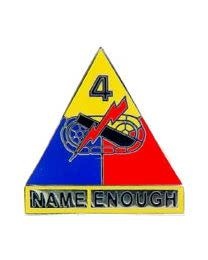 Pin - Army 4th Armor Division - Military Outlet