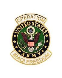 Pin - Iraqi Freedom - Army - Military Outlet