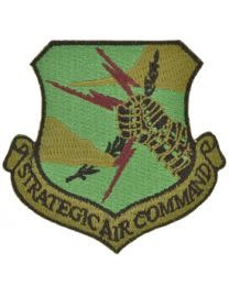 Patch - USAF Strategic Air Command Subdued - Military Outlet