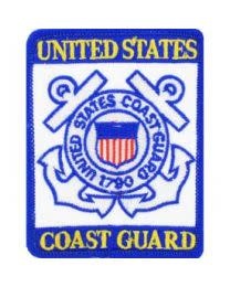 Patch - USCG Logo Rectangle - Military Outlet