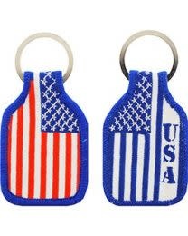 Keychain - USA Flag - Military Outlet