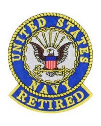 Patch - USN Logo Retired - Military Outlet
