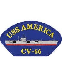 Patch - USN, USS, America - Military Outlet