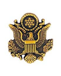 Pin - USA Seal Gold Emblem - Military Outlet