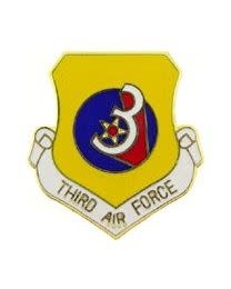 Pin - USAF 003rd Shield - Military Outlet