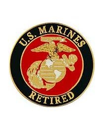 Pin - USMC Logo Retired - Military Outlet
