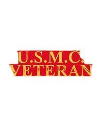 Pin - USMC Scroll USMC Veteran - Military Outlet