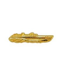 Pin - USN Boat PT Gold - Military Outlet