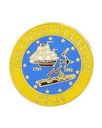 Pin - USN USS Constallation - Military Outlet