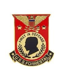 Pin - USN USS Forrestal - Military Outlet
