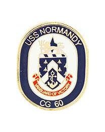 Pin - USN USS Normandy - Military Outlet