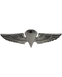 Pin - Wing USN/USMC Para Basic Silver - Military Outlet