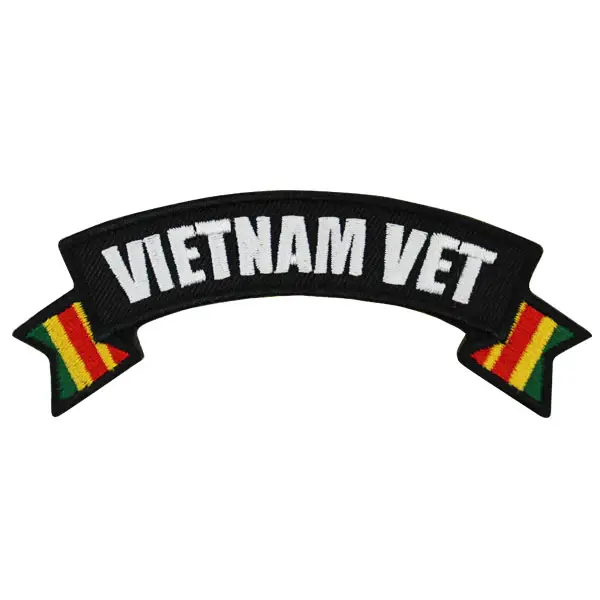 Vietnam Veteran Scroll Patch - Military Outlet