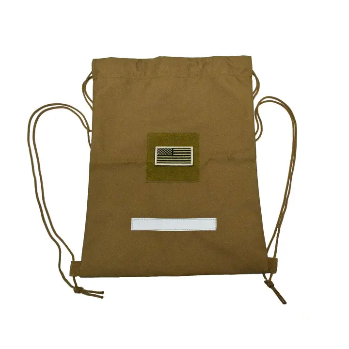 Tactical Drawstring Bag Coyote - Military Outlet