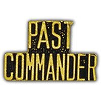 Pin - Past Commander Script - Military Outlet