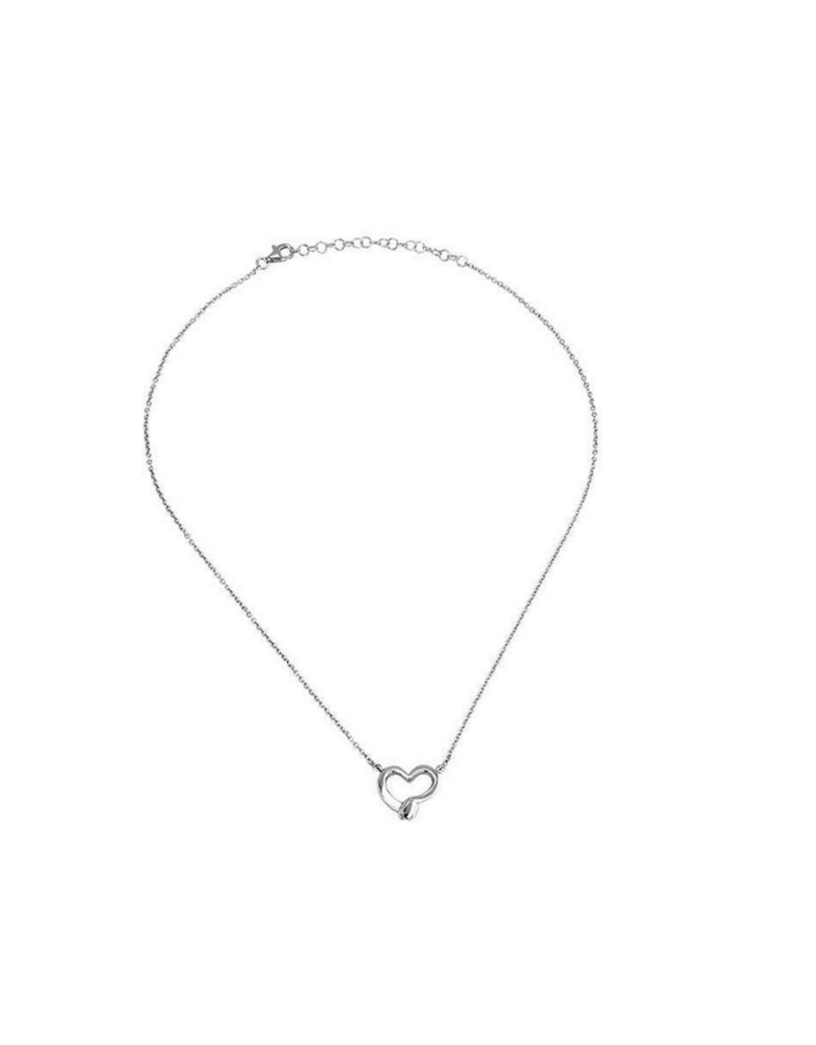 Uno de 50 Uno de 50 COL1761MTL0000U Silver straight to the Heart Necklace
