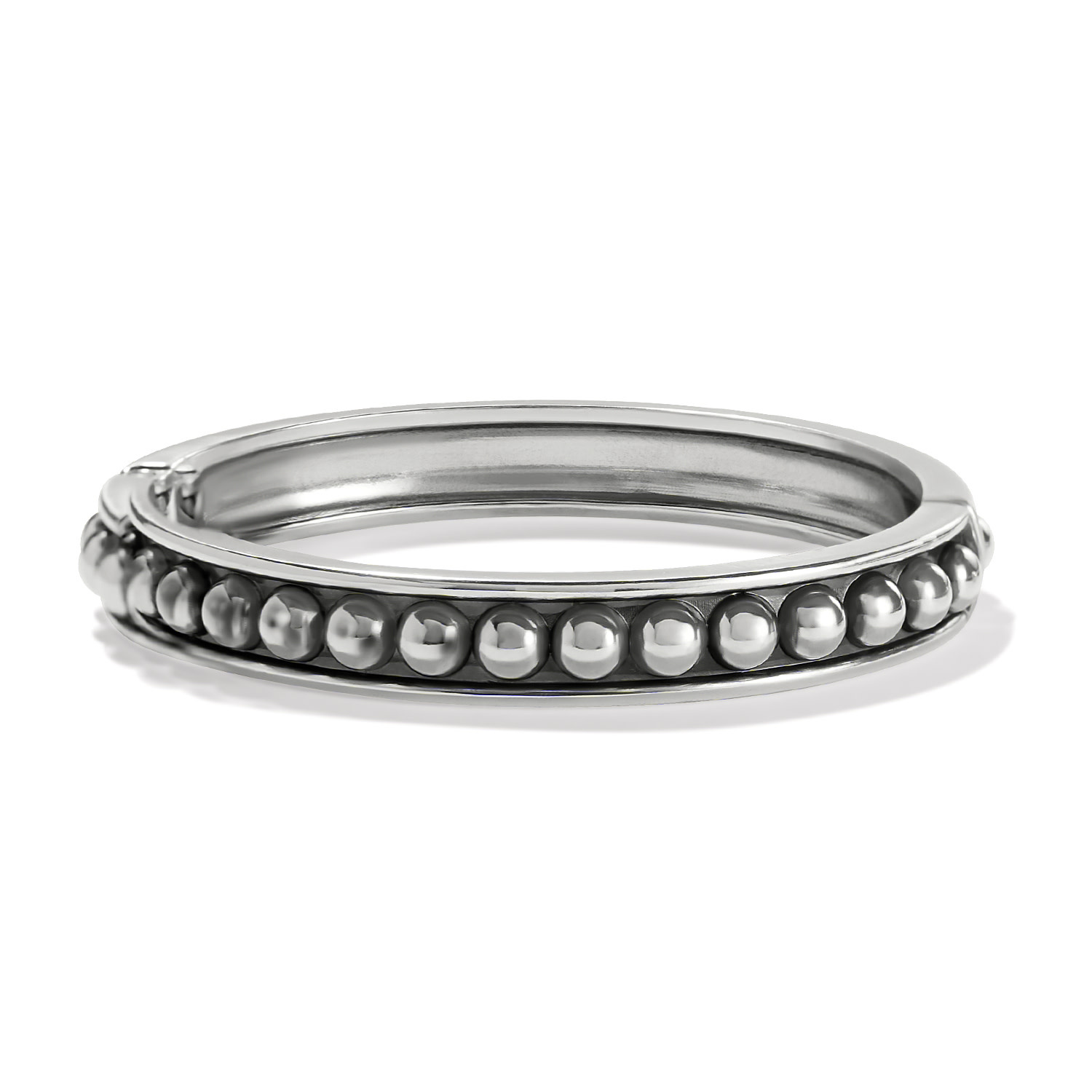 Brighton Brighton JF0104 Pretty Tough Stud Hinged Bangle - The ...