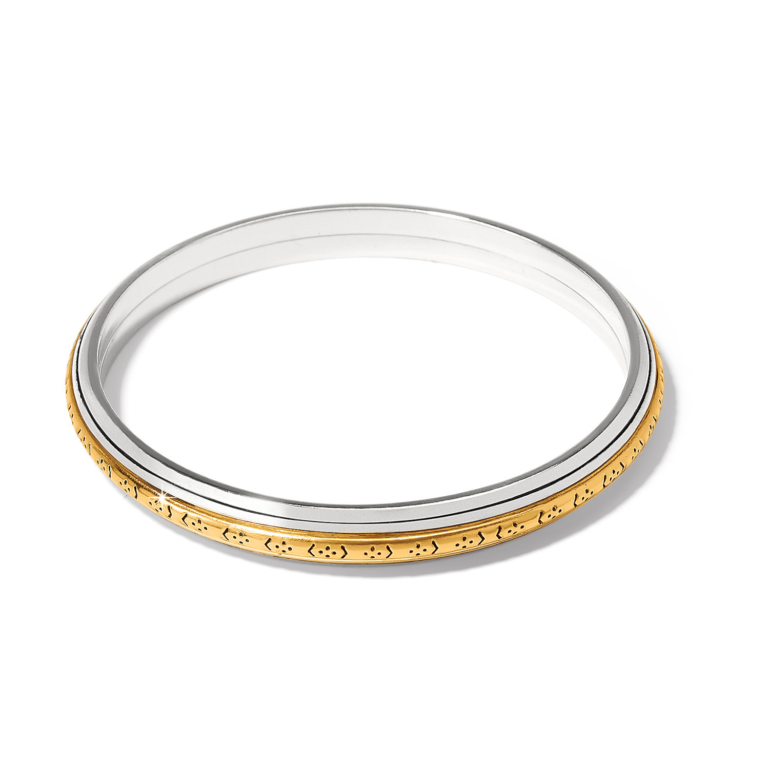 Brighton JF0235 Mosaic Two Tone Bangle - The Mercantile at Springdale