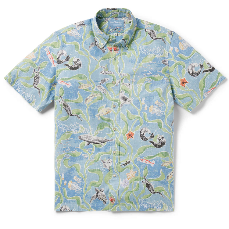 Reyn M635312524 Monterey Bay Faded Denim Button Front - The Mercantile at Springdale