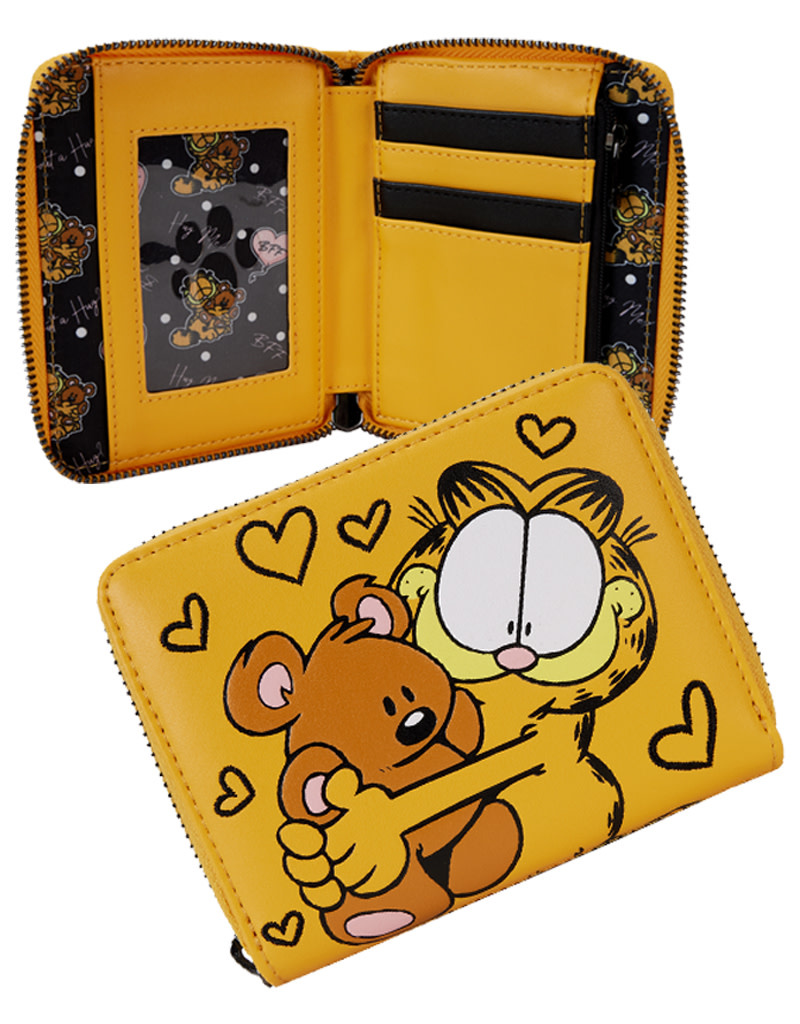 Orange Wallet Buckle-Down Garfield Wallet (Bifold) - Vegan Leather ...