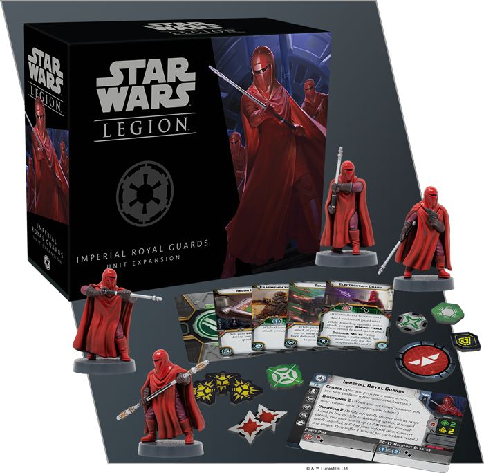 Star Wars Legion Imperial Royal Guards Unit Expansion (Street Date Nov ...