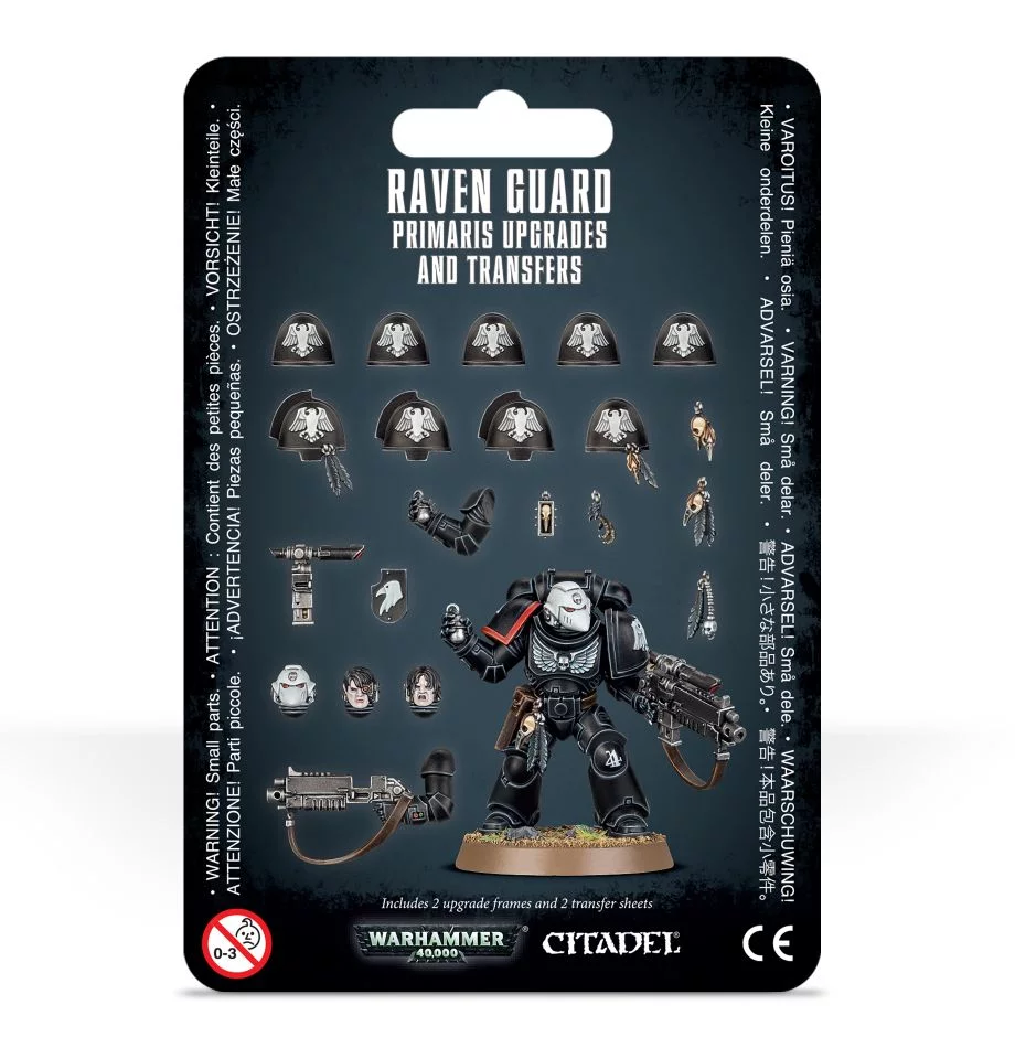 Warhammer 40K: Raven Guard - Primaris Upgrades and Transfers ...