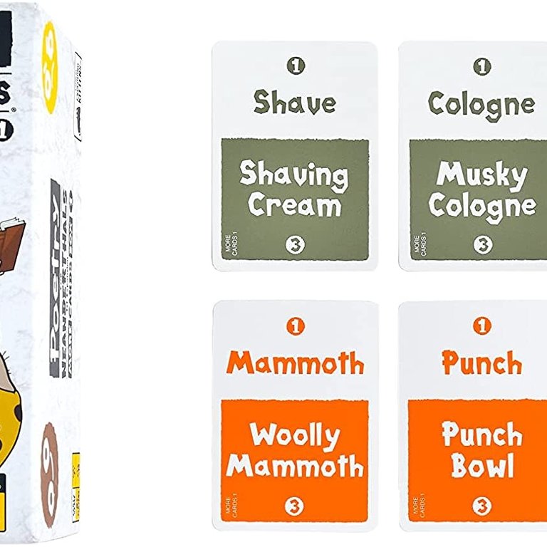 Poetry for Neanderthals: More Cards Box 1 - Boardgames.ca
