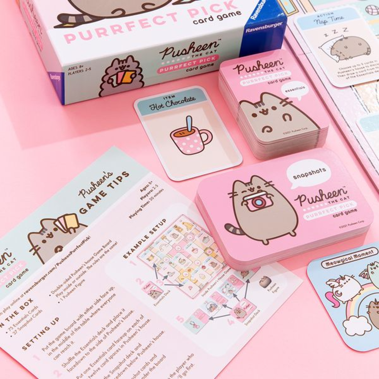 Pusheen the Cat - Purrfect Pick Card Game - Boardgames.ca