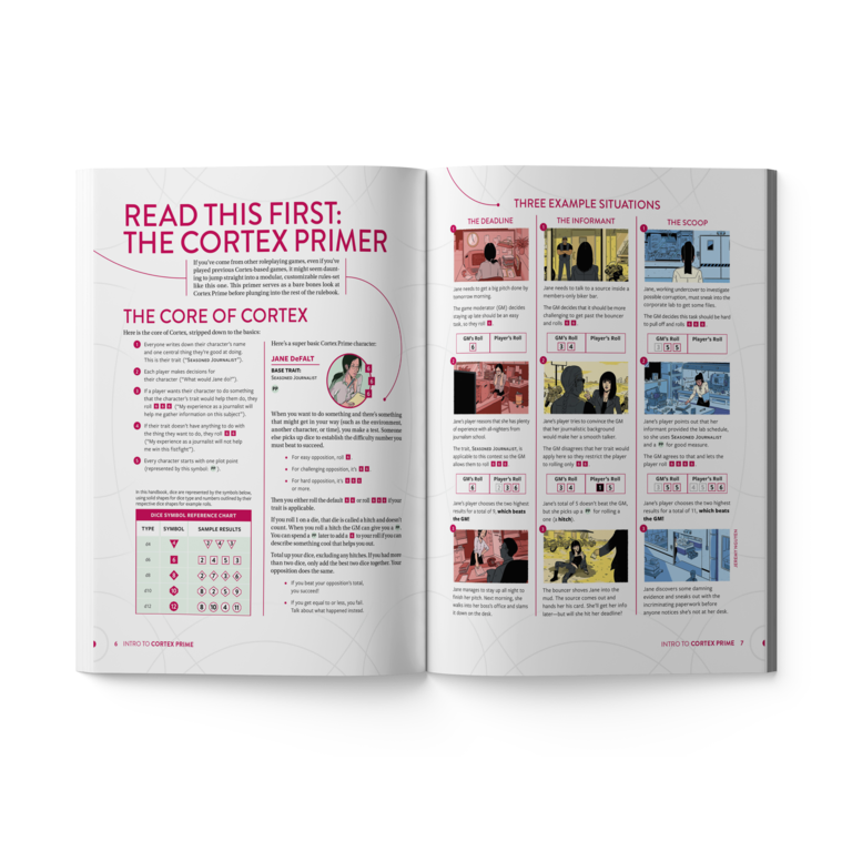 Cortex Prime RPG Game Handbook - Boardgames.ca