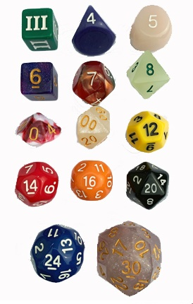 Dungeon Crawl Classics - RPG Dice Set - Boardgames.ca