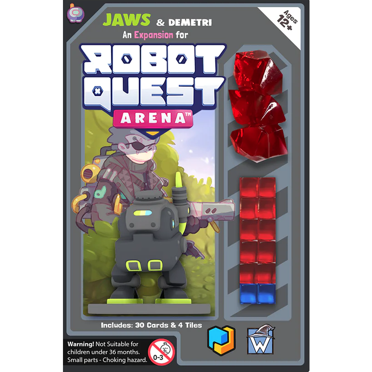 Robot Quest Arena: Jaws Expansion - Boardgames.ca