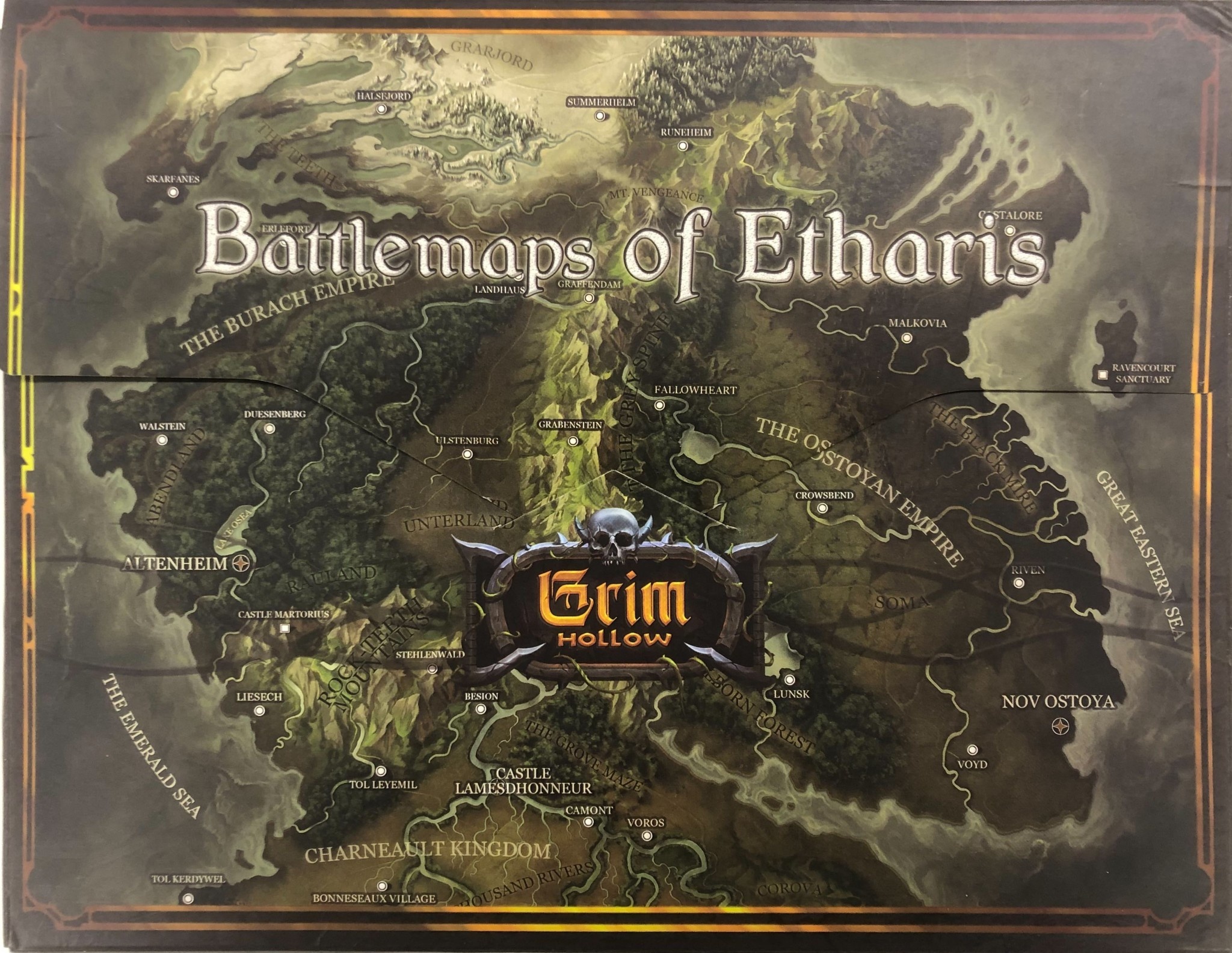 Grim Hollow RPG: Battlemaps of Etharis - Boardgames.ca