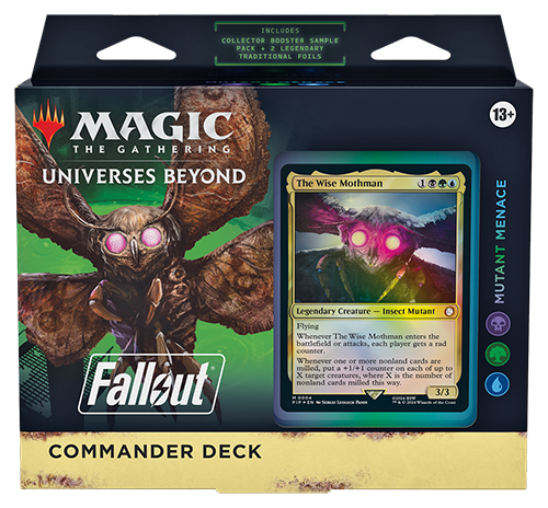 MagicTheGathering TCG Fallout Commander Decks (Set of 4) - Boardgames.ca