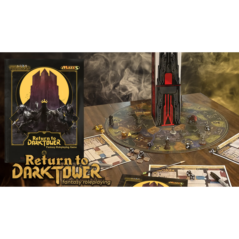 Return to Dark Tower RPG: Player Tower Accessory - Boardgames.ca