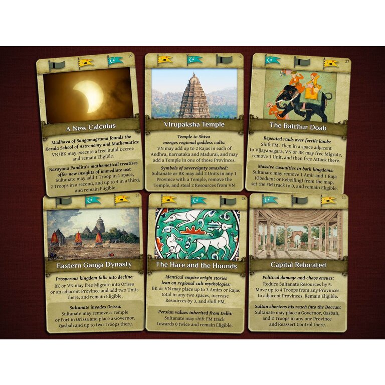 Vijayanagara: The Deccan Empires of Medieval India - Boardgames.ca