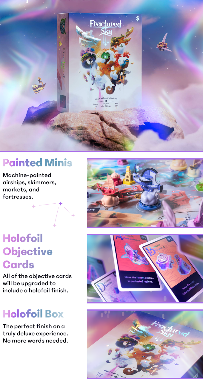 Fractured Sky: Super-Deluxe (Kickstarter Edition) - Boardgames.ca