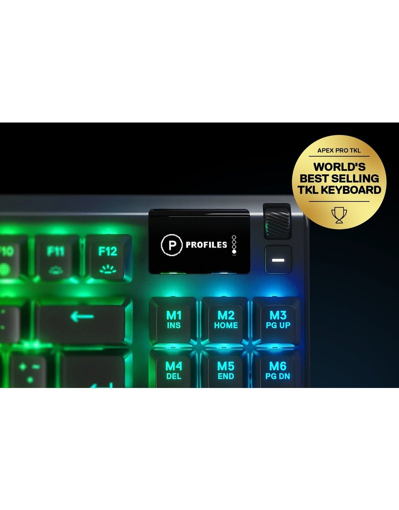 SteelSeries Apex Pro TKL Gaming Keyboard - iWorld Trinidad