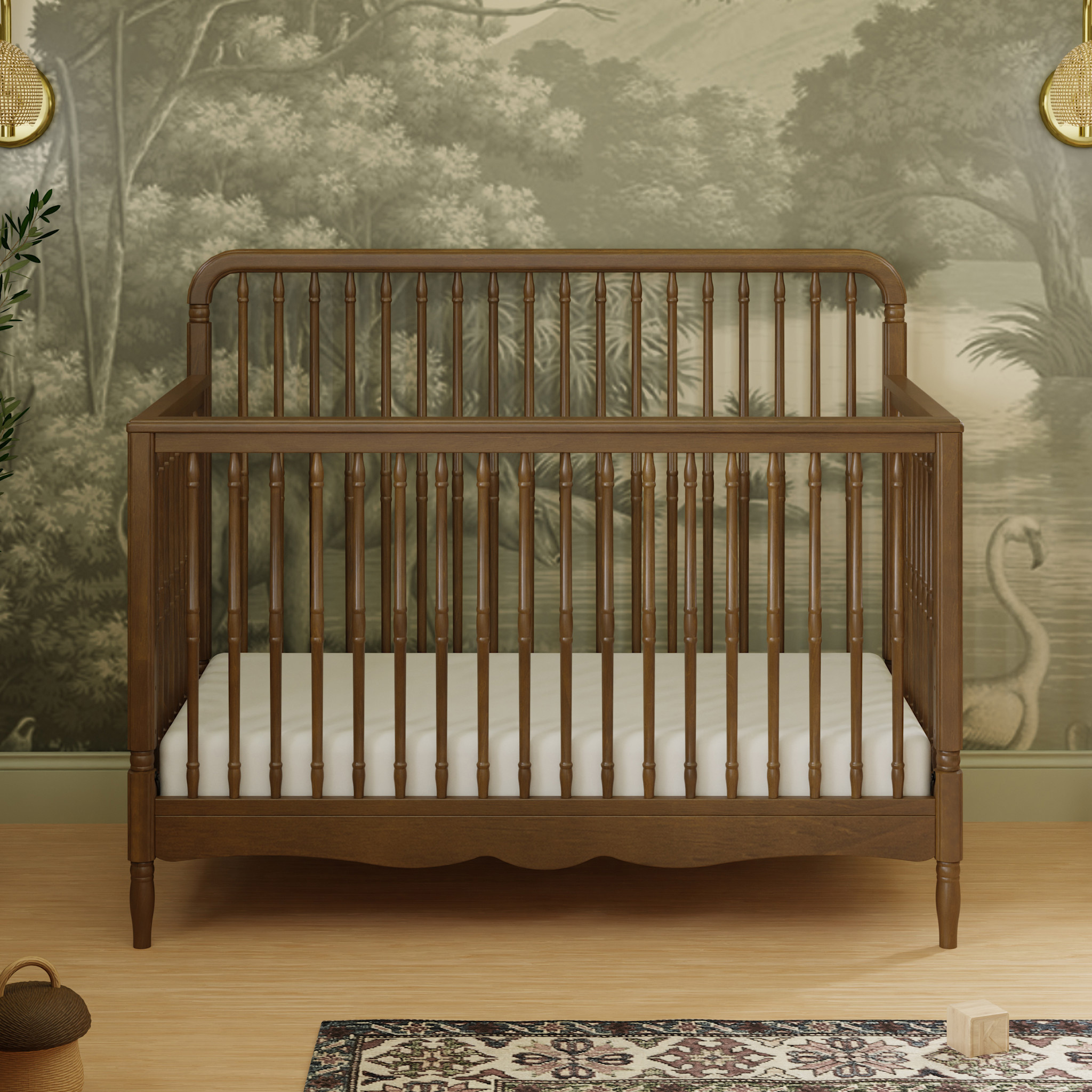 Namesake Liberty 4-in-1 Convertible Spindle Crib - Best Place To Buy ...