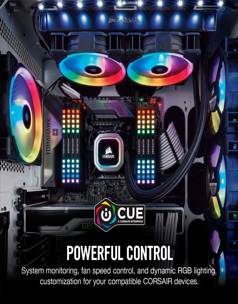 Corsair iCUE Commander PRO Smart RGB Lighting and Fan Speed Controller ...
