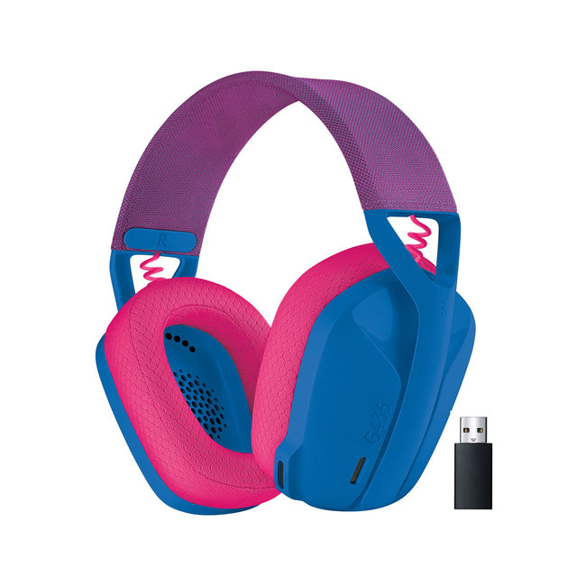 Logitech G435 Black Bluetooth Lightspeed Gaming Headset 981-001061 ...