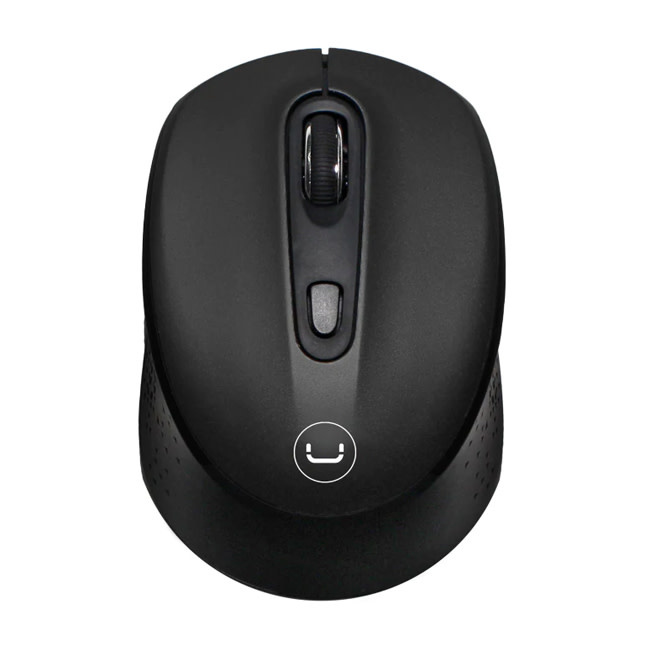 UNNO Mouse Contour Wireless - Black - MS6528BK - Super Technologies Limited