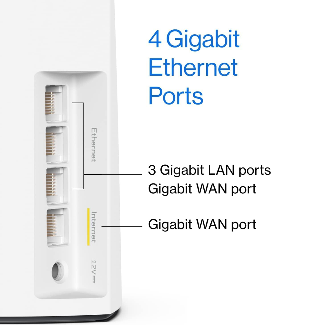 Linksys MX2003 Atlas 6 Dual Band Mesh Router 3 Pack - Super ...