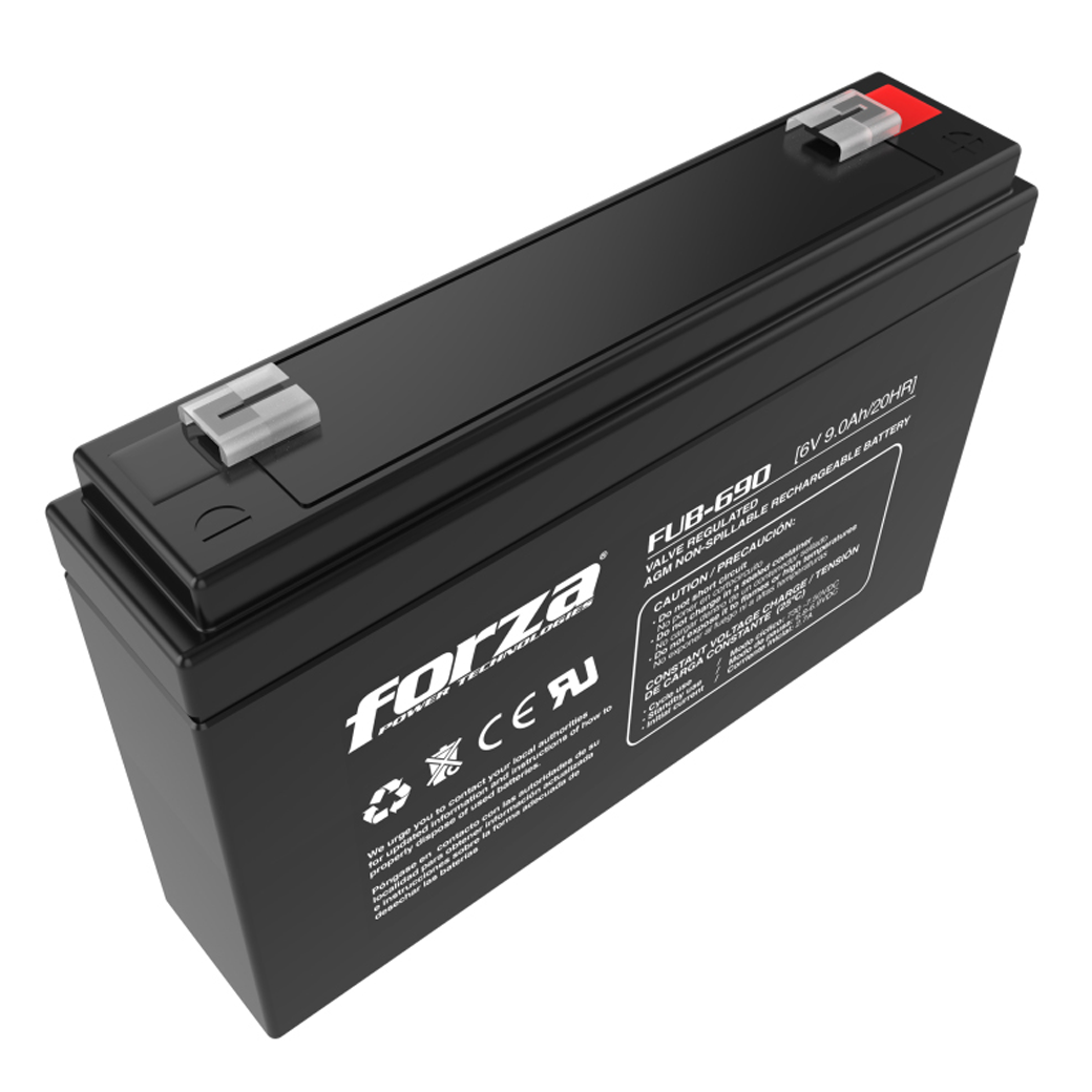 Forza FUB-690 Slim UPS Battery for 1U 6V/9ah - Super Technologies Limited