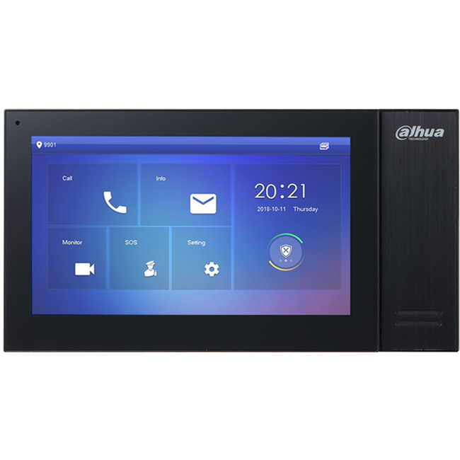 DAHUA 7" Captive Touchscreen IP Indoor Monitor DHI-VTH2421FB-P - Super ...