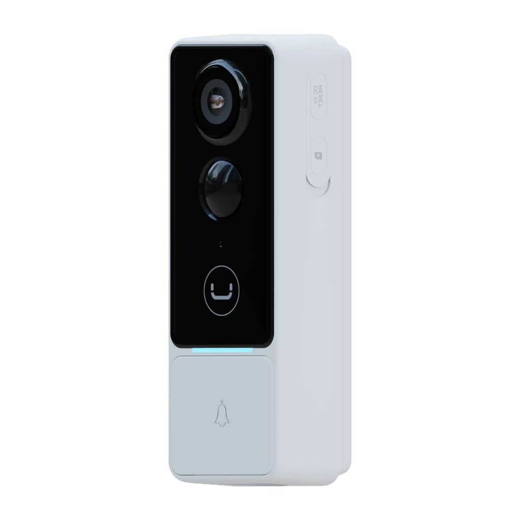 UNNO Bell1 1080p Smart Video Doorbell w/battery & Chime CM1481WT ...