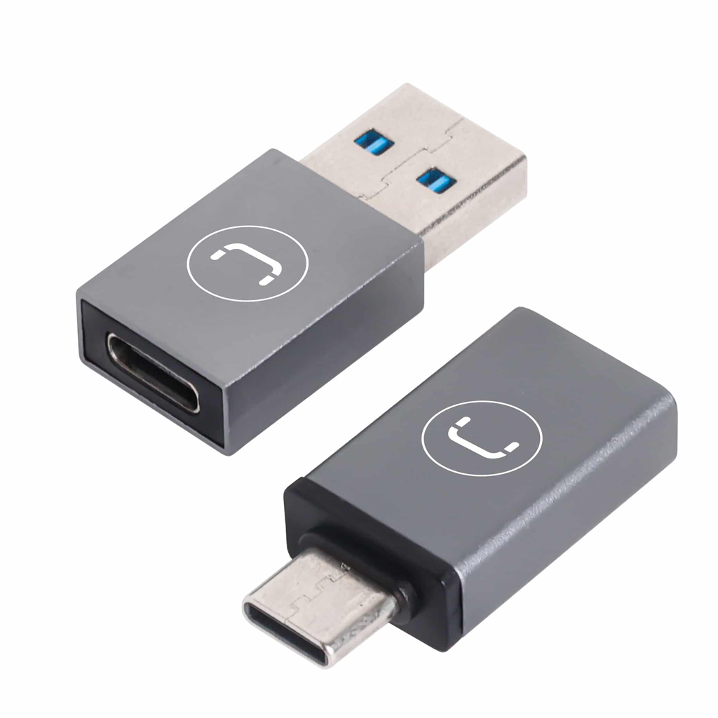 UNNO Adapters OTG USB-A & USB-C - AD4301GY - Super Technologies Limited