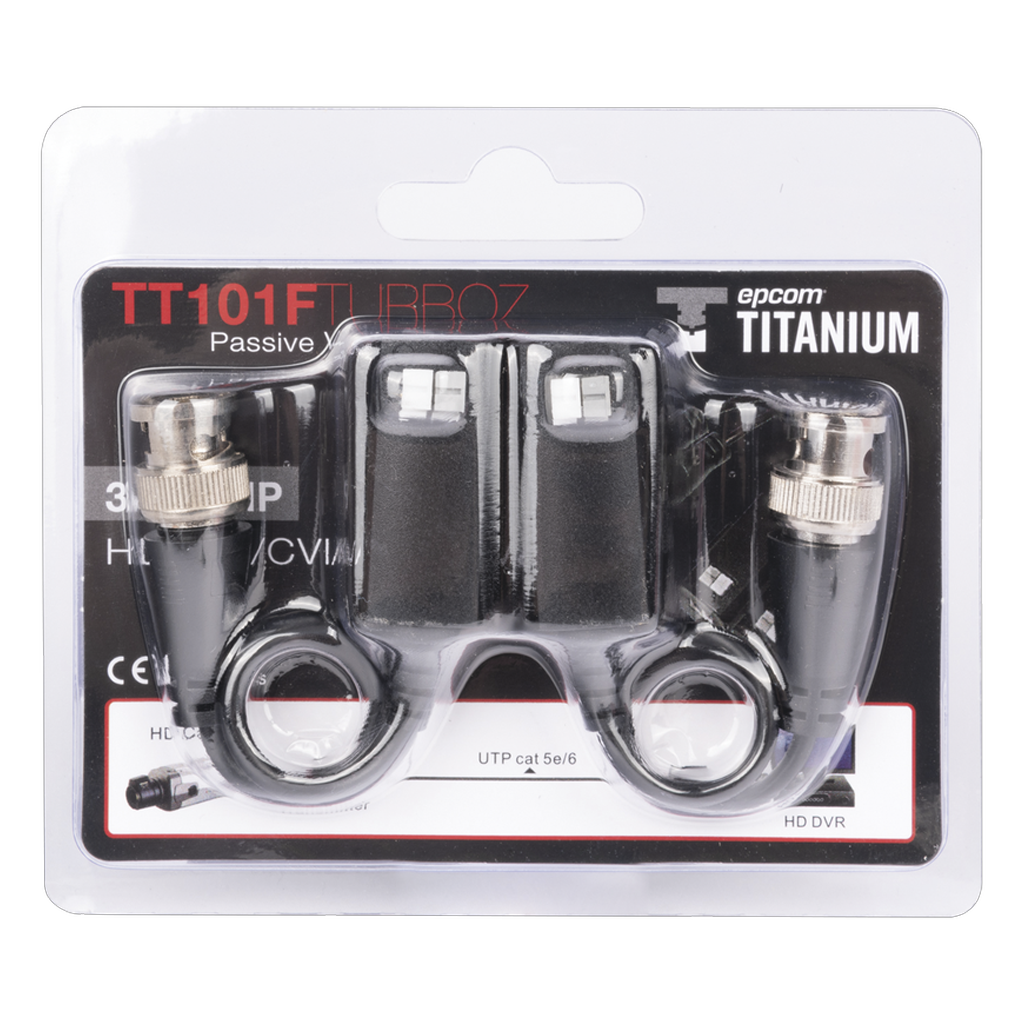 Epcom AccessPRO Video Baluns 5Mpx TT101FTURBOZ - Super Technologies Limited